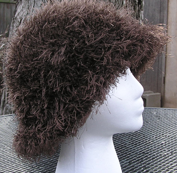 The Zen Lady Hats - Wild Sable Faux Fur Crocheted Hat